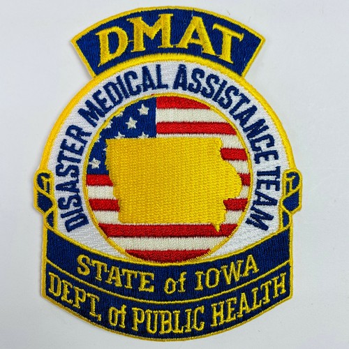 Iowa Disaster Medical Assistance Team Public Health DMAT Patch G9 | eBay
