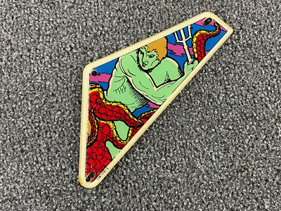 Stern Trident Pinball Machine Playfield Plastic 13A-110-5 GREEN Variant ...