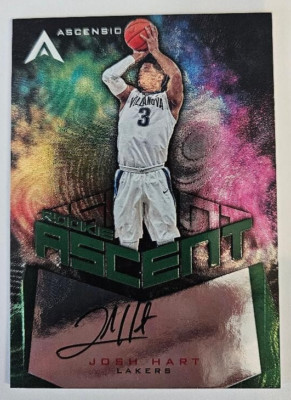 2017-18 Panini Ascension Rookie Ascent JOSH HART Auto ASC-JOH 10/25 On ...