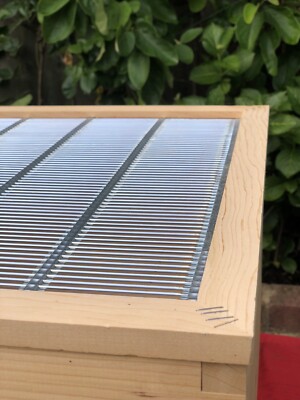 2 Queen Excluders for BS National Beehive Wooden Bound, Wire, bee ...