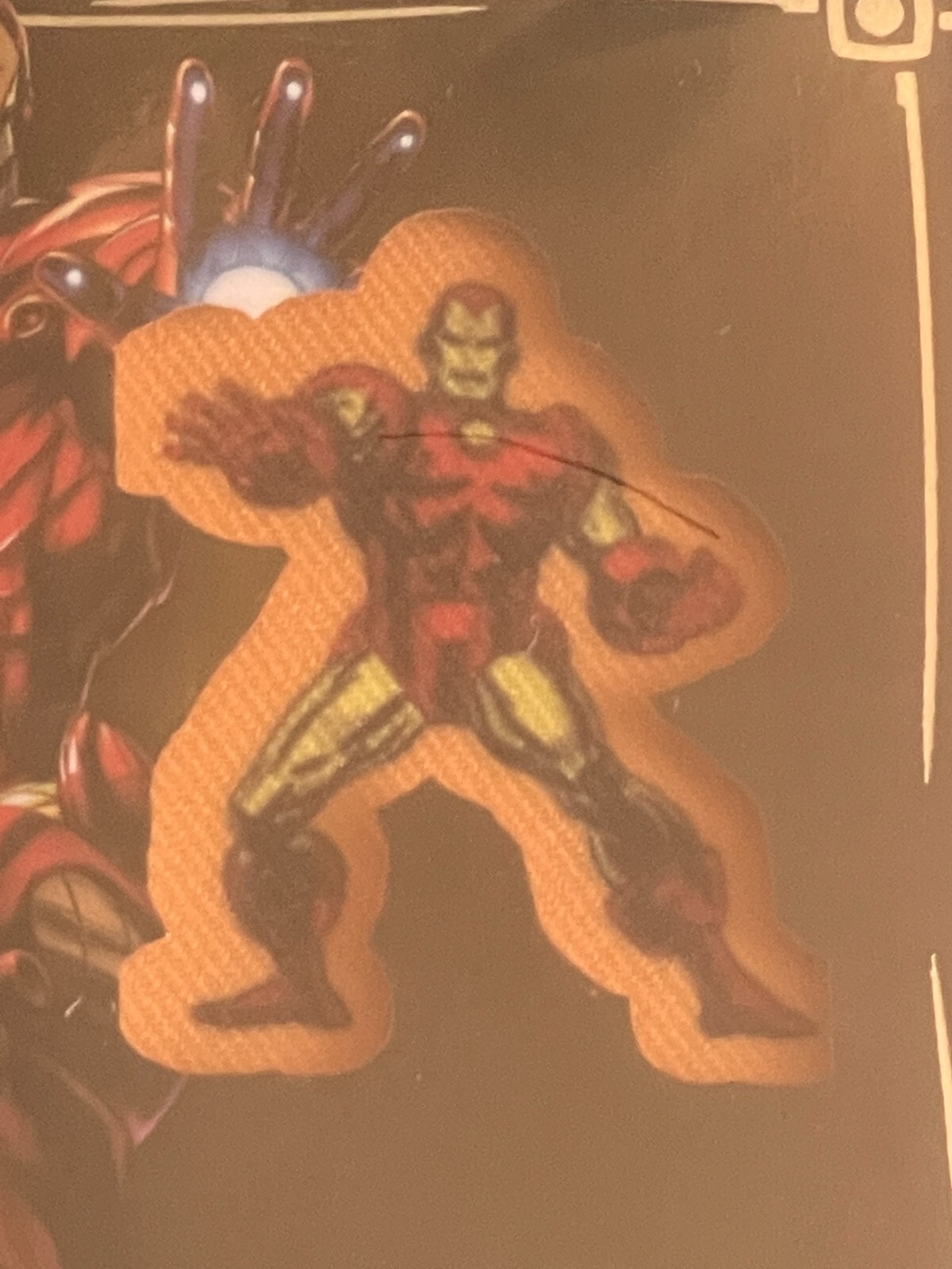 2015 Marvel IRON MAN Patch SDCC COMIC CON EXCLUSIVE Agengers Age of ...