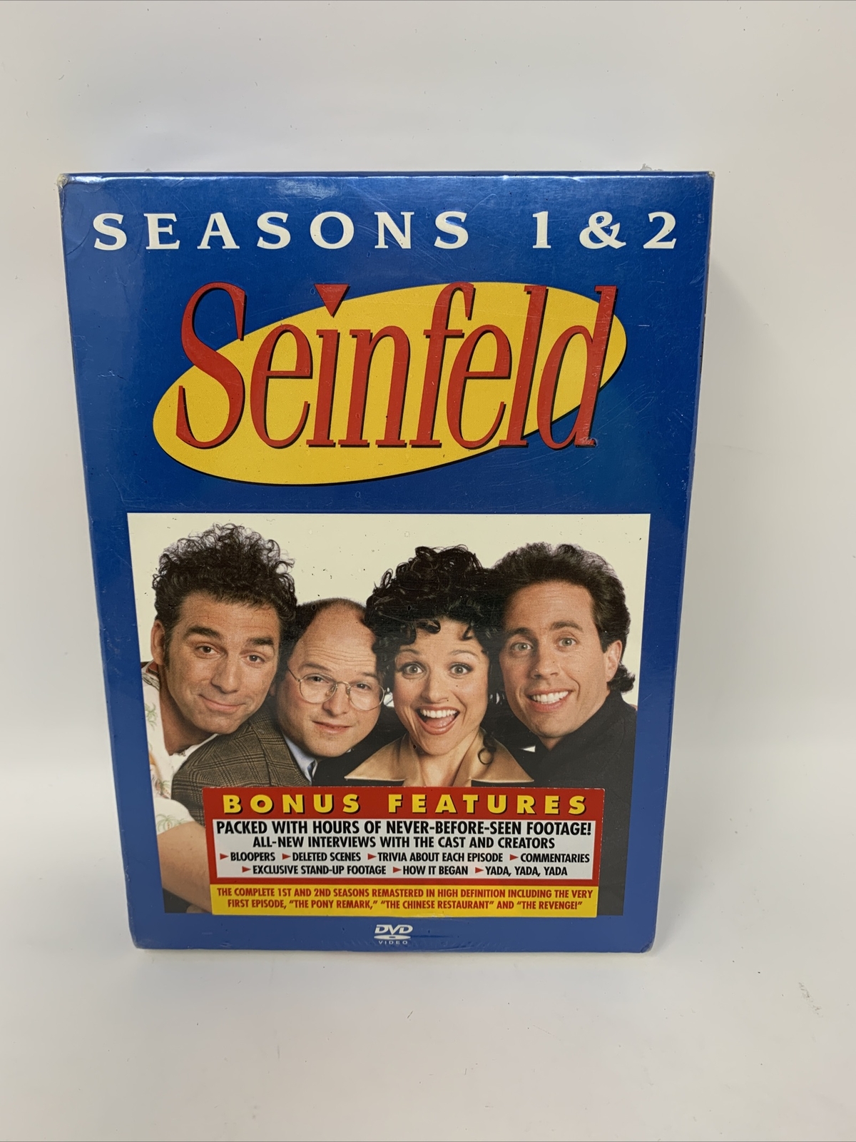 Seinfeld DVD Seasons 1 2 3 Set TV Series Jerry Seinfeld Comedy 90s New ...