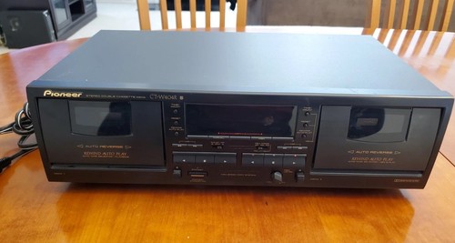 PIONEER CT-W404R DOUBLE CASSETTE DECK PLAYER/RECORDER TESTED WORKING | eBay