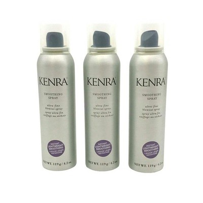 Kenra Smoothing Spray Ultra Fine Blowout Spray 4.2 oz-Pack of 3 | eBay