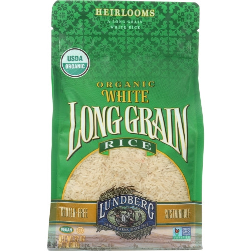 Organic Long Grain White Rice 32 Oz(Case Of 6) By Lundberg | eBay