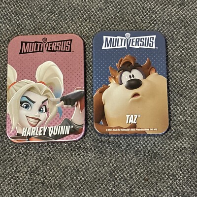 McDonald’s Happy Meal Toy - Harley Quinn/Taz Multiversus Tin And Puzzle ...