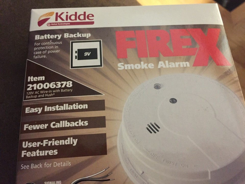 KIDDE I12040 SMOKE ALARM-6 PACK.UPGRADED TO MODEL Upgraded to SMACFEX ...