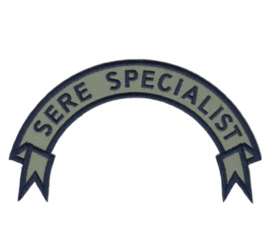 5.25" AIR FORCE SERE SPECIALIST RIBBON EMBROIDERED PATCH | eBay