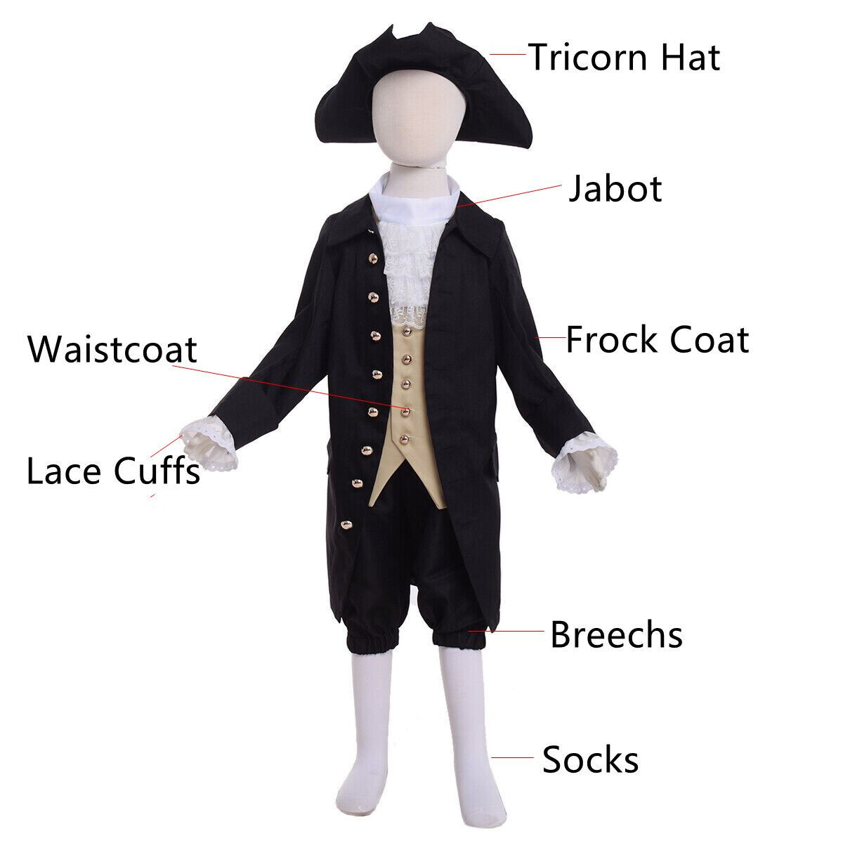 Colonial Clothing For Boys