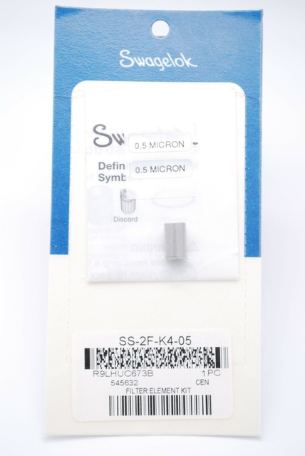 SWAGELOK SS-2F-K4-05 STAINLESS STEEL FILTER ELEMENT KIT 0.5 MICRON for ...