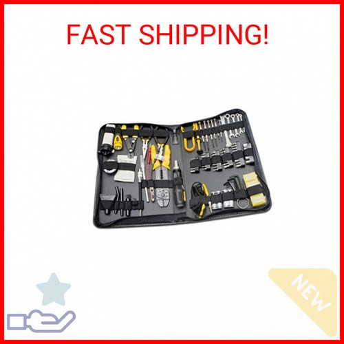 100 Piece Computer Technician Tool Kit for Repairing, Wiring, Cleaning ...