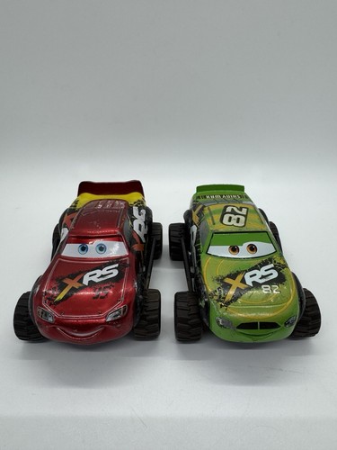 Disney Pixar Cars XRS Mud Racing Lightning McQueen 1:43 Diecast Pull ...