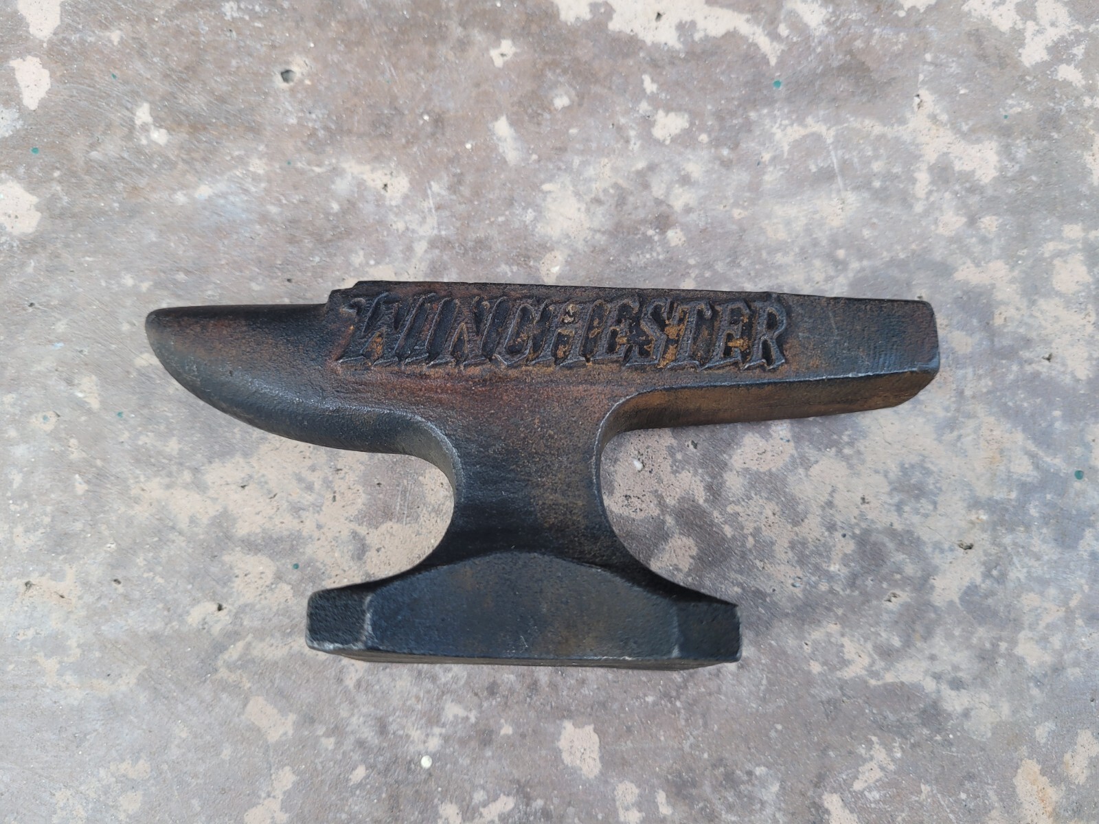 Winchester Rifles Anvil Cast Iron Gunsmith Gun Collector Paperweight | eBay