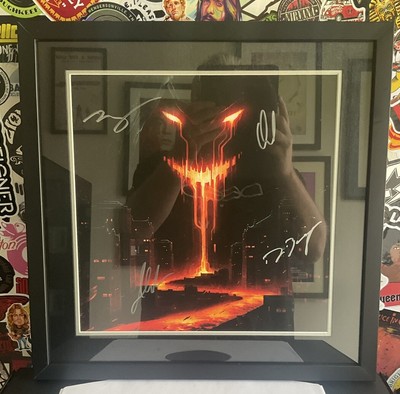 DISTURBED Divisive AUTOGRAPHED SIGNED VINYL ALBUM ART FRAMED | eBay