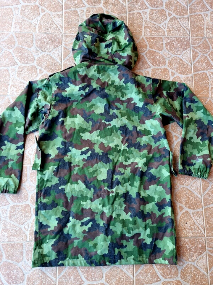 Yugoslavian army JNA m87 camouflage pattern jacket military serbia ...