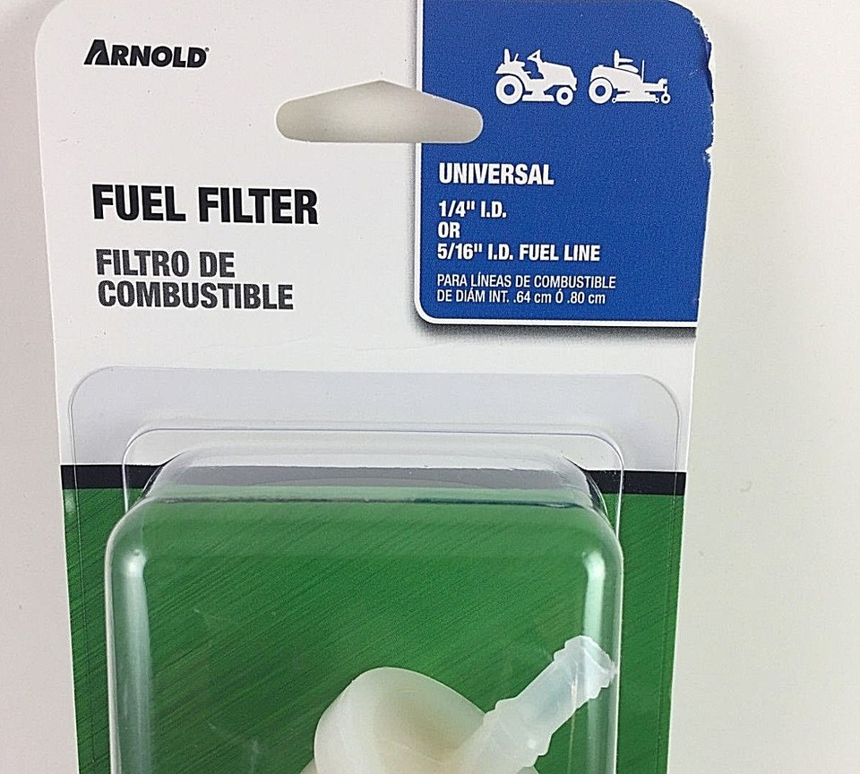 Universal Fuel Filter for Small Gasoline Engines for Mowers & Tractors ...