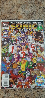 2003 Sega Archie Adventure Comic Sonic the Hedgehog #125 10th ...