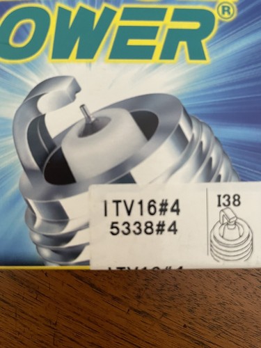 Denso (5338) ITV16 Iridium Power Spark Plug - Set of 4 | eBay