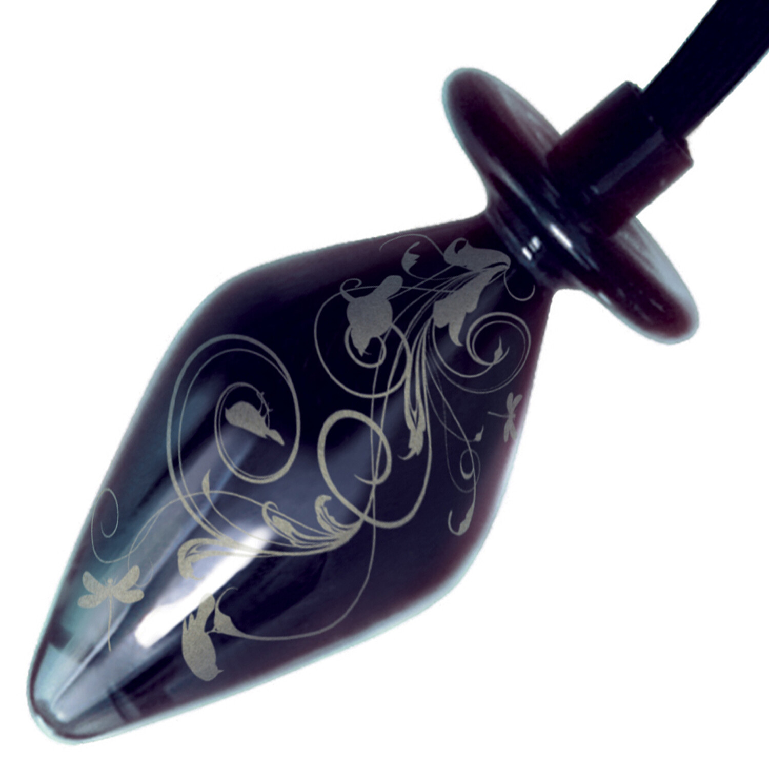 GLASSVIBRATIONS DS Glasplug Pony Tail large Glas Plug Sexspielzeug ...