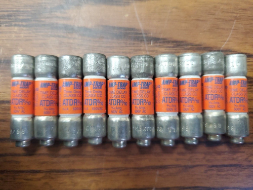 (10-PCS) Gould Shawmut Amp-trap 2000 ATDR 8/10 8/10A 600V Fuses (TA10MS ...