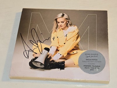 Anne-Marie - Speak Your Mind (Deluxe Edition) SIGNED/AUTOGRAPHED CD ...