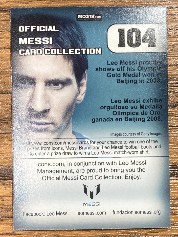Icons Leo Messi Card Collection Limited Trading Card 2013 Limited ...