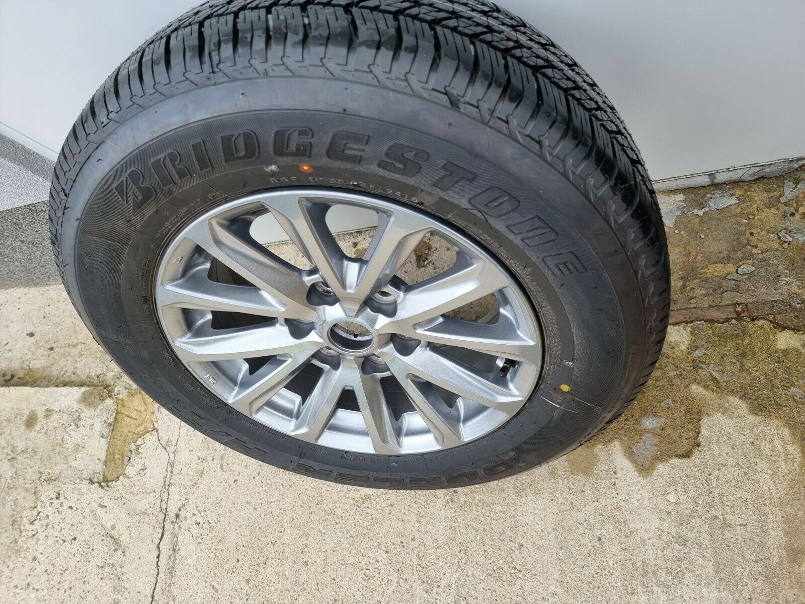 NEW Mitsubishi Barbarian L200 ALLOY WHEELS & BRIDGESTONE TYRES 245 65 ...