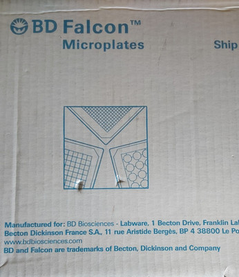 BD Falcon 353261 Microtest 96-Well 370 µl Clear Plates - 40 Plates | eBay