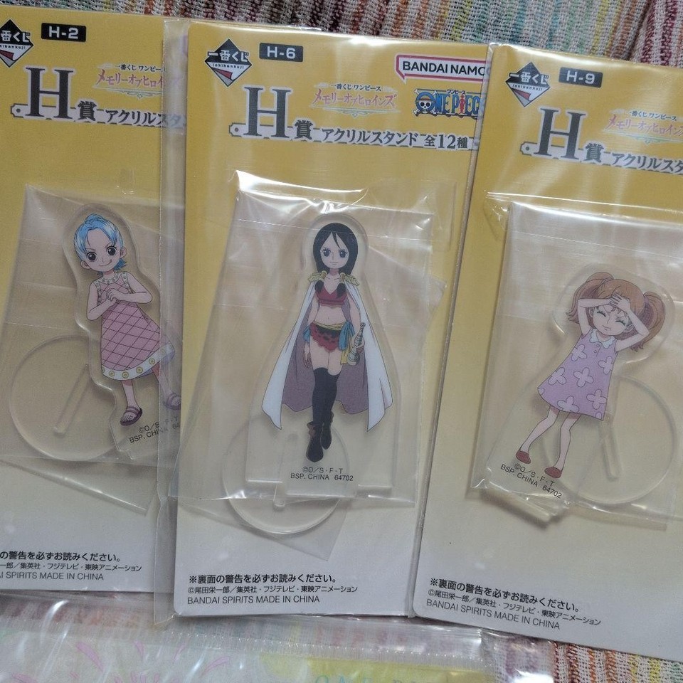 One Piece Ichiban Kuji Memory of Heroines Set GHI 6pcs New Perona ...