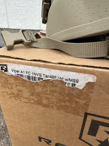 Revision Viper A1 Green No Cover Helmet Medium Slightly Used ACH ...