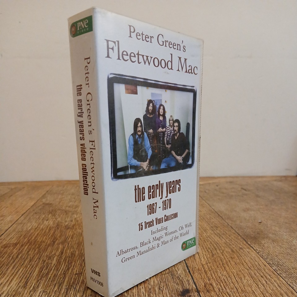 Fleetwood Mac The Early Years VHS 1967–70 Peter Green | eBay