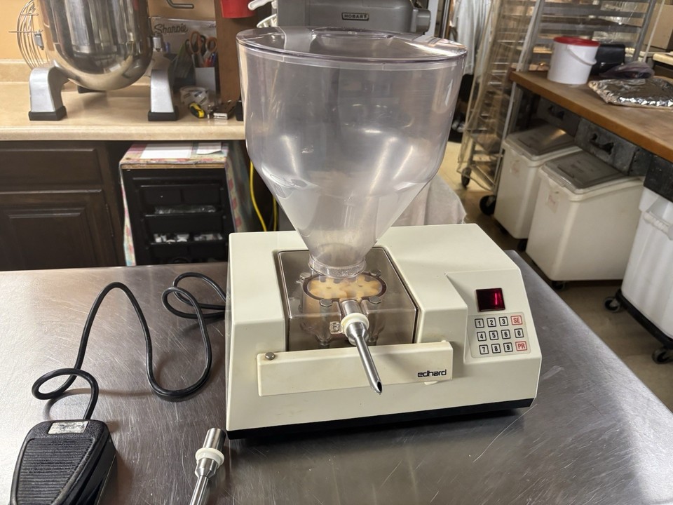 Edhard MK Donut Filler Hopper Single Spout W/ Doughnut Filler Nozzles ...