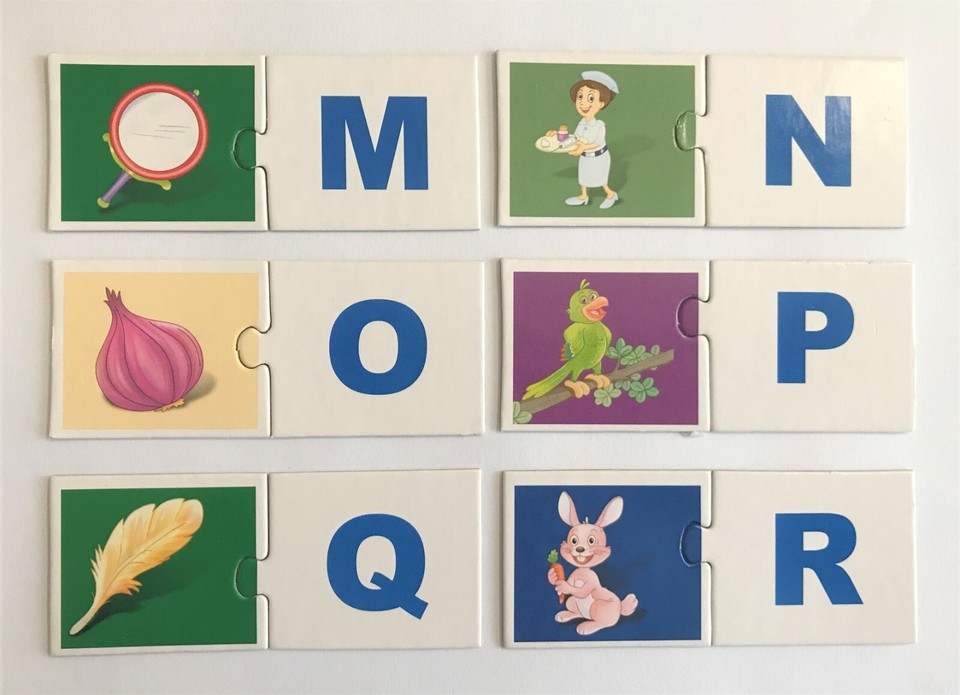 Sterling ABC Capital Letters 26 x 2 Piece Alphabet Puzzles Age 3 ...