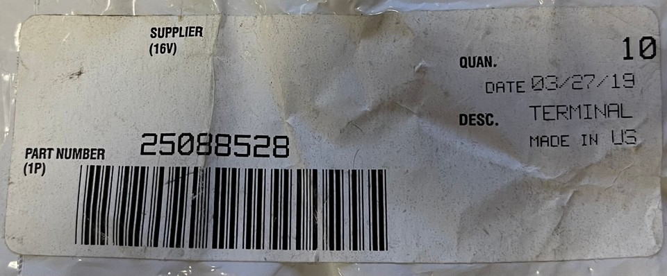 MACK Wiring Terminal 25088528 [bag of 10] | eBay