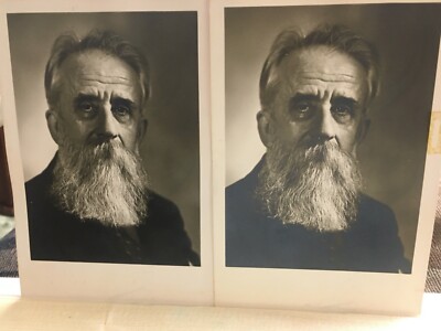 two 1947 original photographs and autographs of Noah Rondeau ...