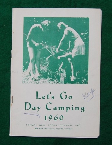 GIRL SCOUT 1960 CAMP BROCHURE - TANASI GIRL SCOUT COUNCIL | eBay