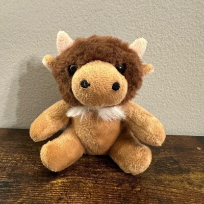 Canned CRITTER Fuzzy Buffalo Plush | eBay