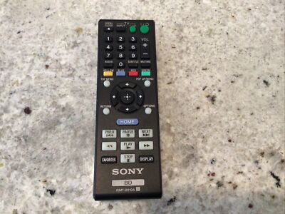SONY BD RMT-B110A Blu-Ray Player OEM Remote Control | eBay