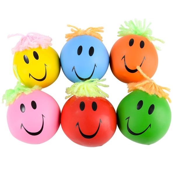 3 PK Squishy FUNNY FACE BALL Fidget ASD Soft Safe Hand Therapy Anxiety ...