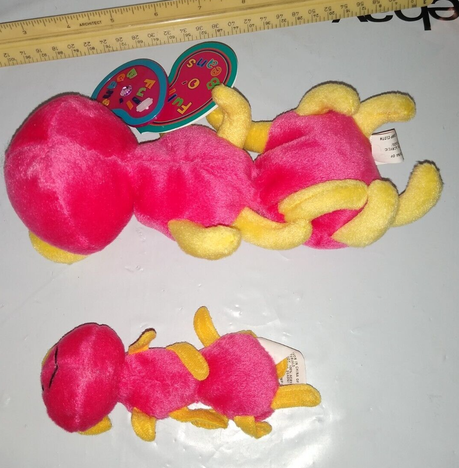 Avon June Bug 6in Plush & Keychain Full O Beans June 2000 2 Piece Set ...