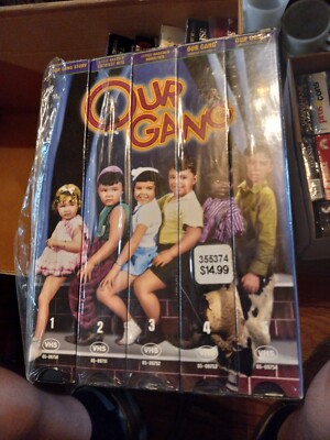 Our Gang - 5 Pack Collector Series (VHS, 2002, 5-Tape Set) New Sealed ...