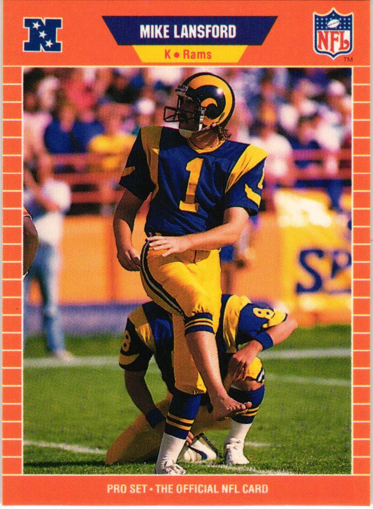 1989 Pro Set #204 Mike Lansford | eBay
