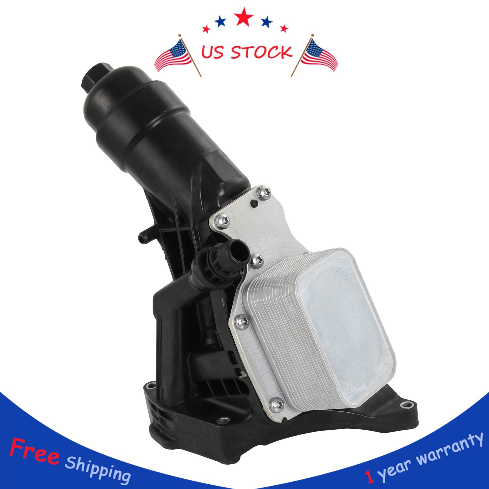 W/ Gasket Engine Oil Cooler Filter Housing for BMW F22 F23 F30 F31 F34 ...