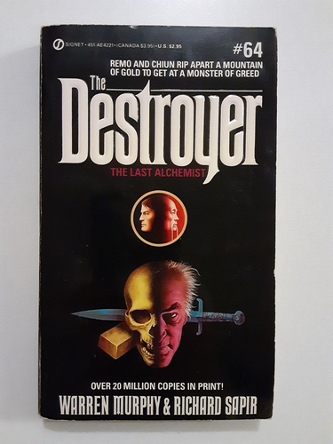 Signet Books Richard Sapir/Warren Murphy DESTROYER # 64 THE LAST ...