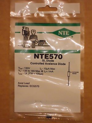 NTE570 ECG570 Silicon Controlled Avalanche Diode 135V to 180V NEW | eBay