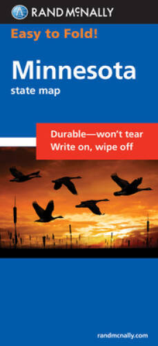 Rand McNally Easy To Fold: Minnesota (Laminated) - Map By Rand McNally ...