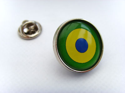 BRAZIL BRAZILIAN NAVAL AIR ROUNDEL LAPEL PIN BADGE GIFT | eBay UK