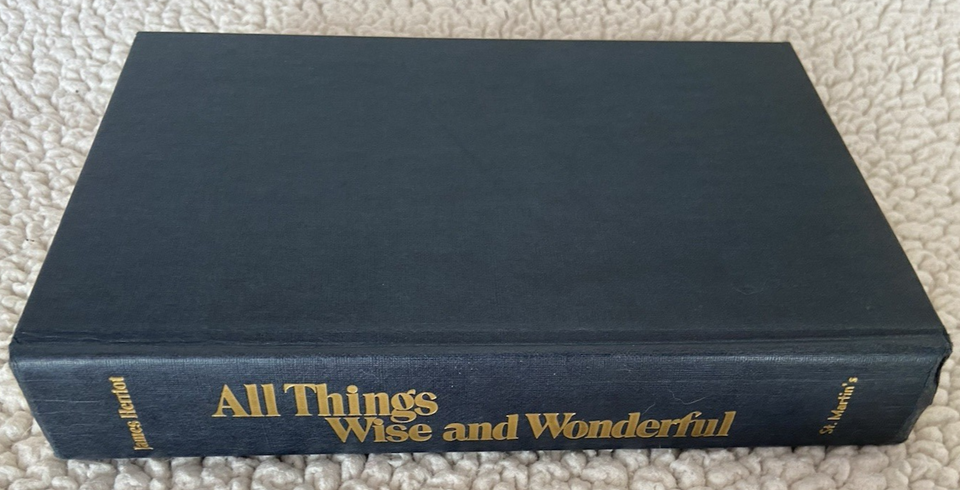 HCDJ All Things Wise and Wonderful by James Herriot/ CR 1977/ St ...