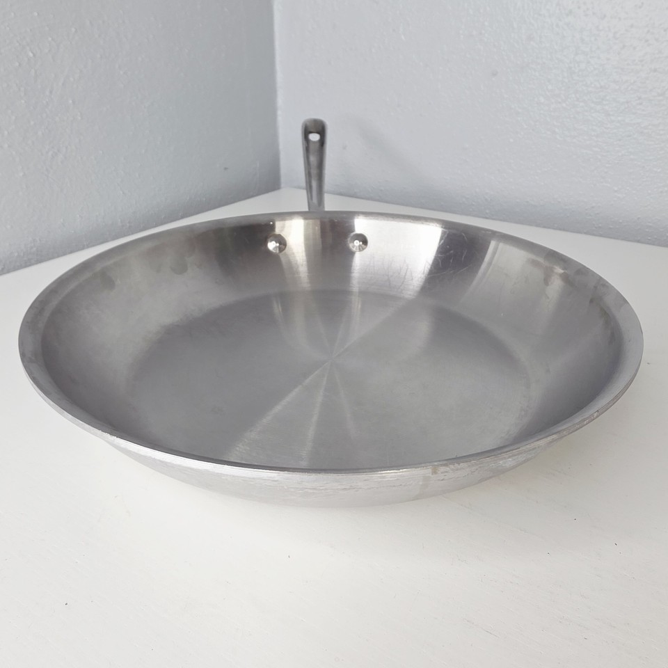 All Clad Stainless Steel Frying Pan Skillet 12" AllClad USA Mc2 Master ...