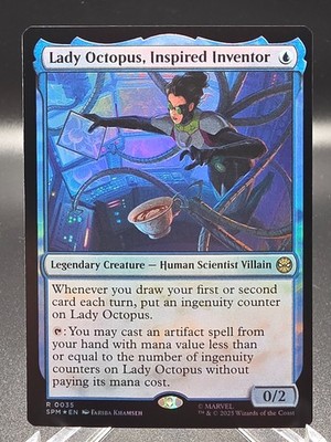 MTG Lady Octopus, Inspired Inventor 0035 Foil Marvel Spider-Man M/NM | eBay